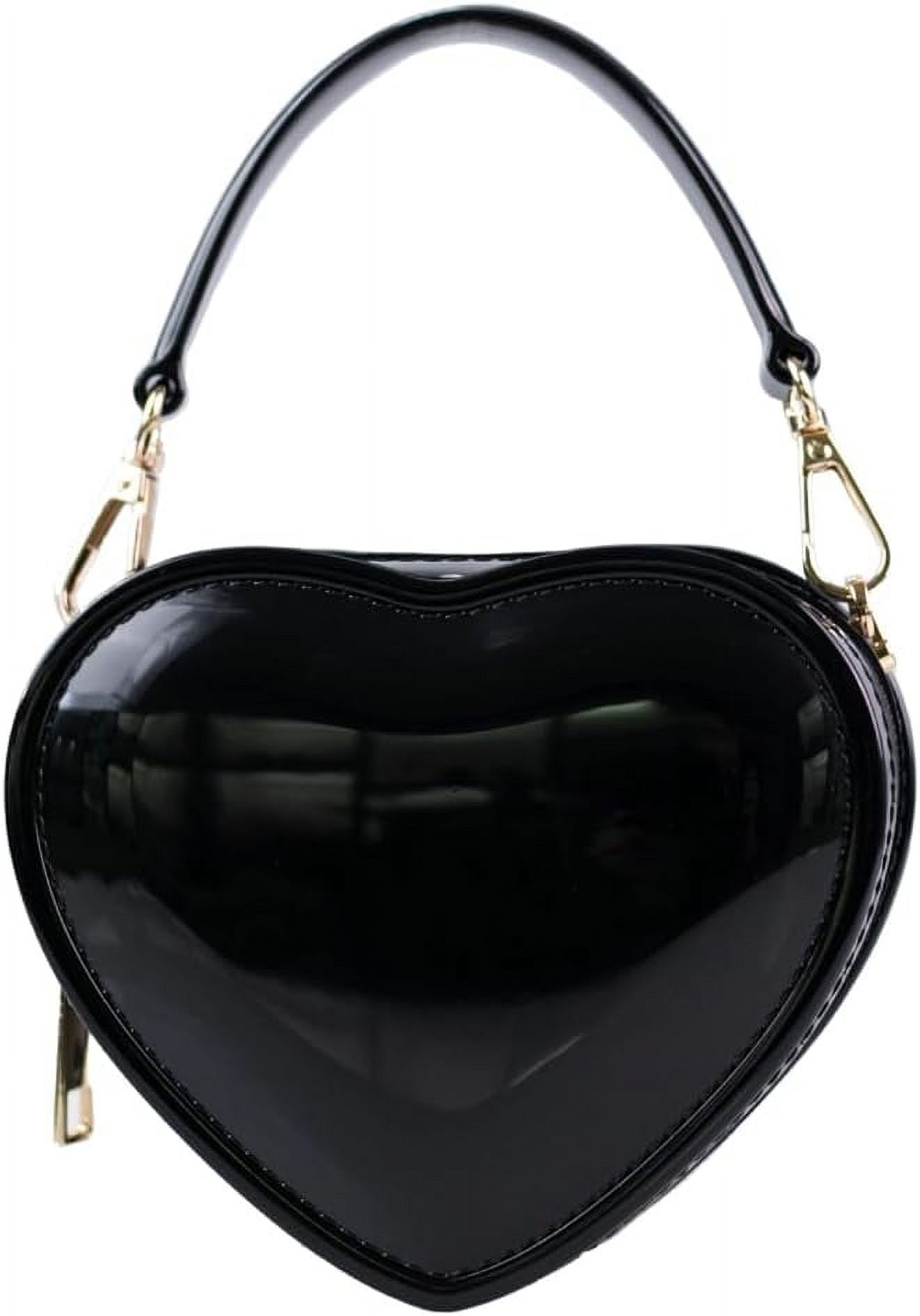 CHUNTIAN Heart Shaped Hobo Bag Purse for Women Cute Mini Purse Fashion ...