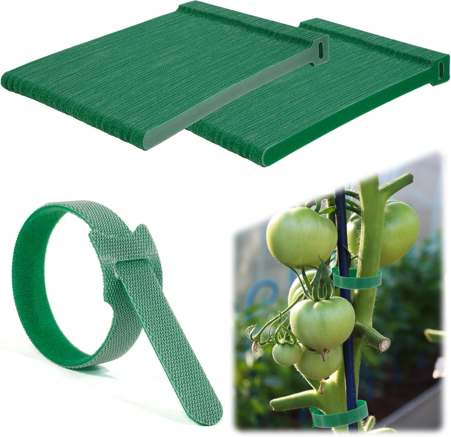 CHUNTIAN Hook&Loop Garden Plant Cable Ties,Plant Tape for Climbing ...