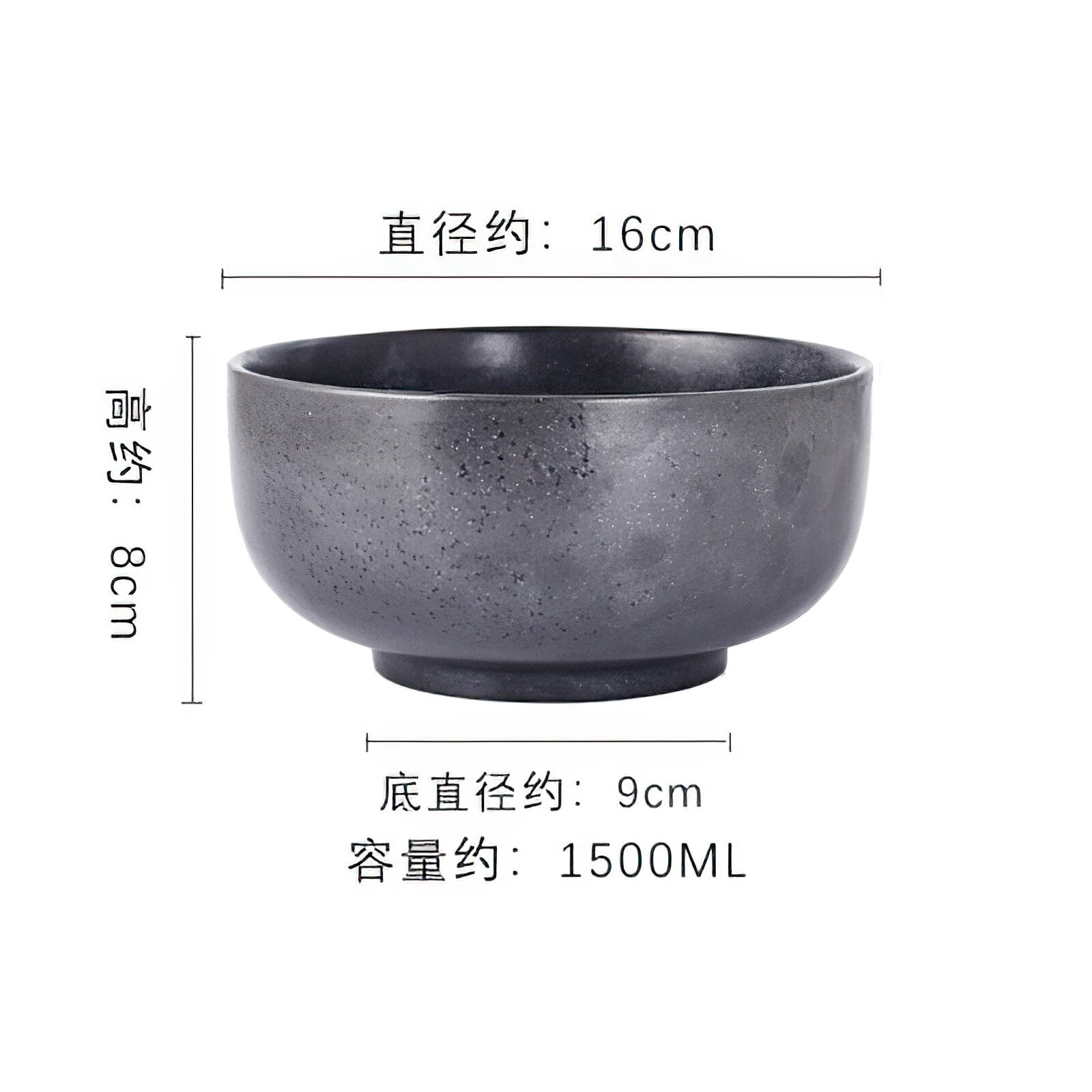 PTSPLLMY Large Soup Bowl Tableware Japanese Noodle Rice Dinner Service ...