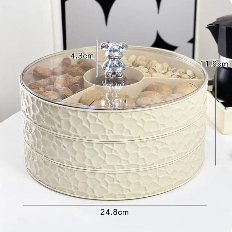 CHUNTIAN Luxury Storage Containers Fruit Candy Snacks Storage Box With ...