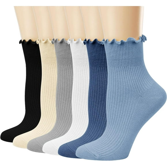 Ruffle Socks Women