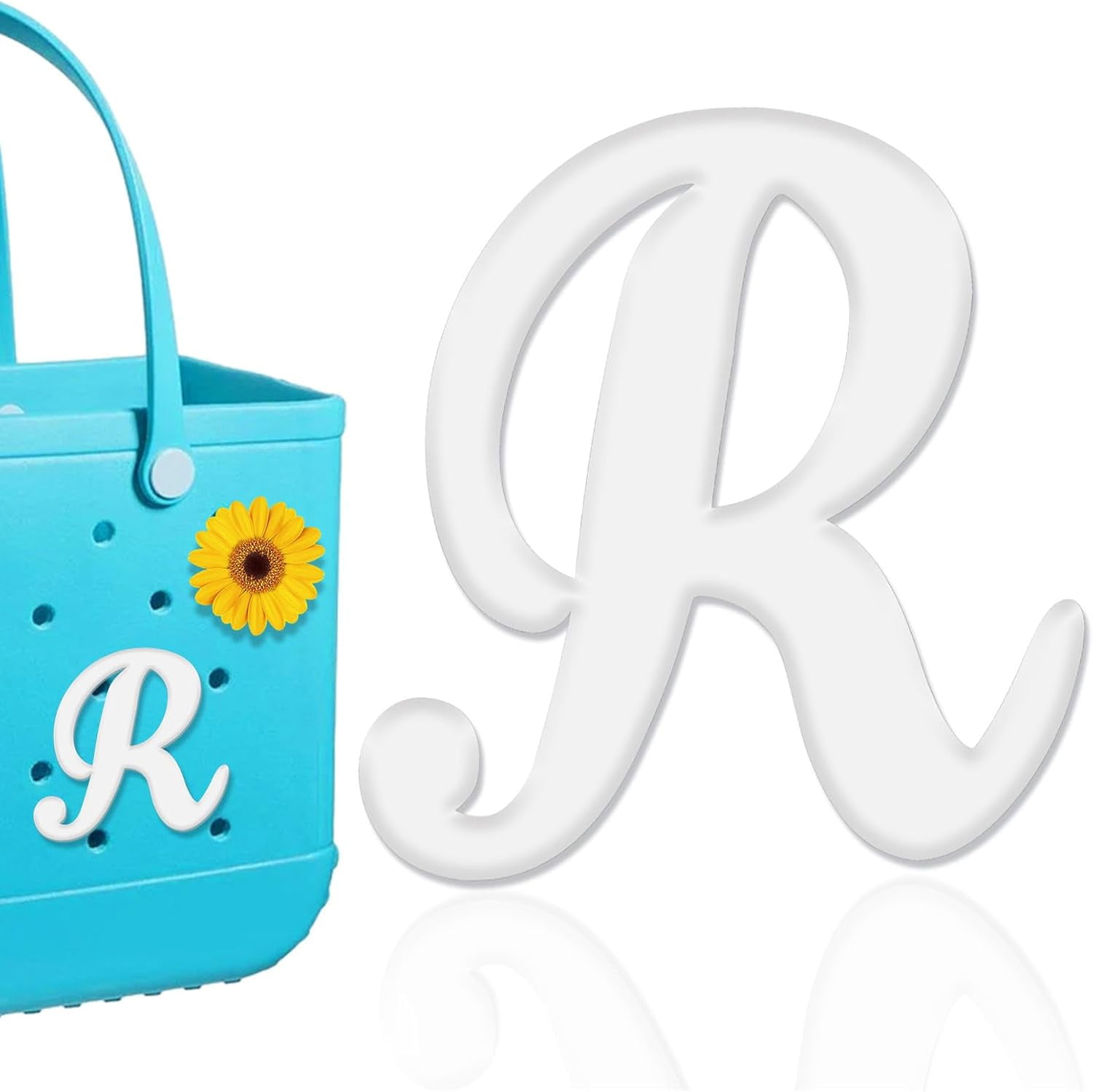 CHUNTIAN Mity rain Letter Charms for Bogg Bag，Alphabet Lettering ...