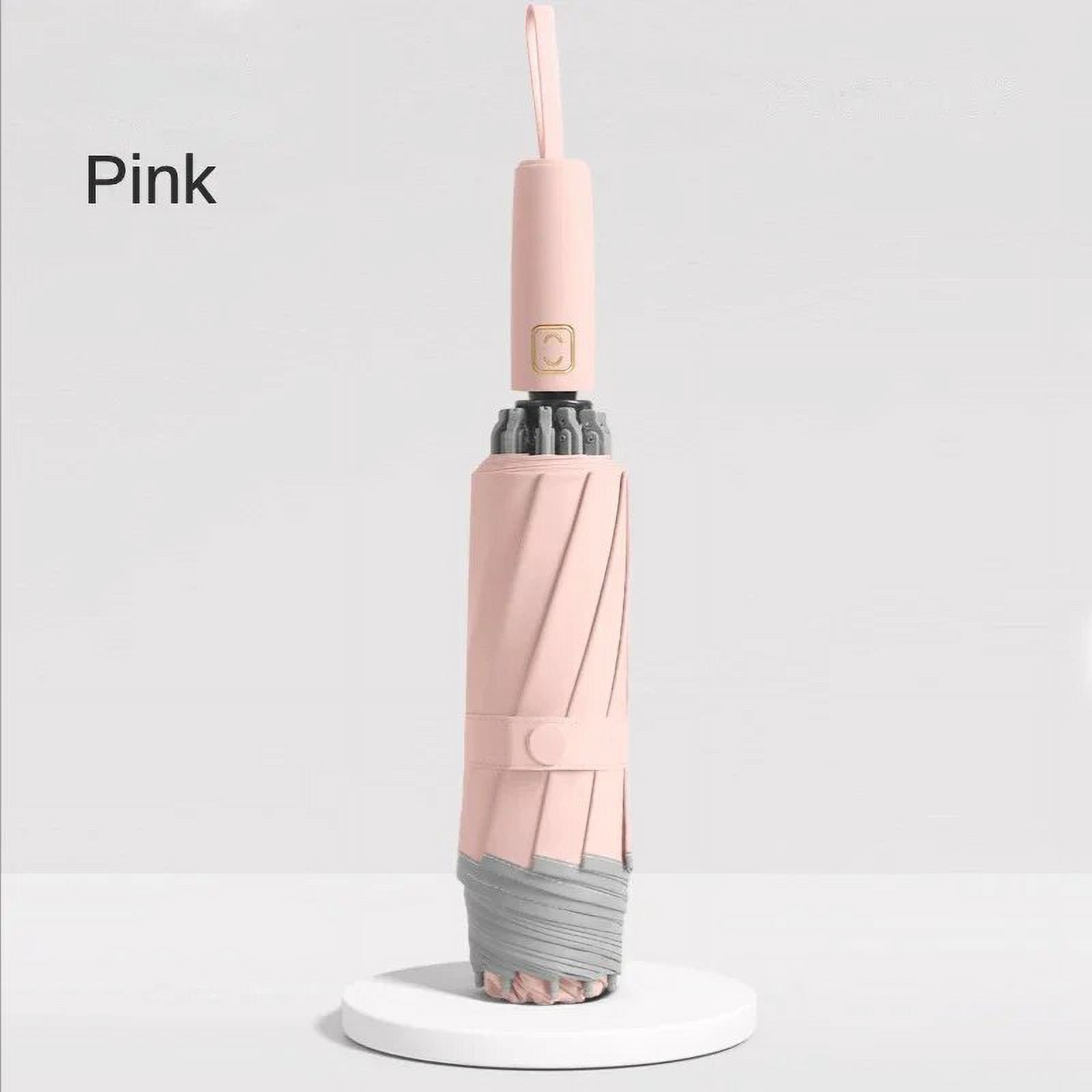 CHUNTIAN New Automatic Three-fold Reverse Umbrella Women Men Sunscreen ...