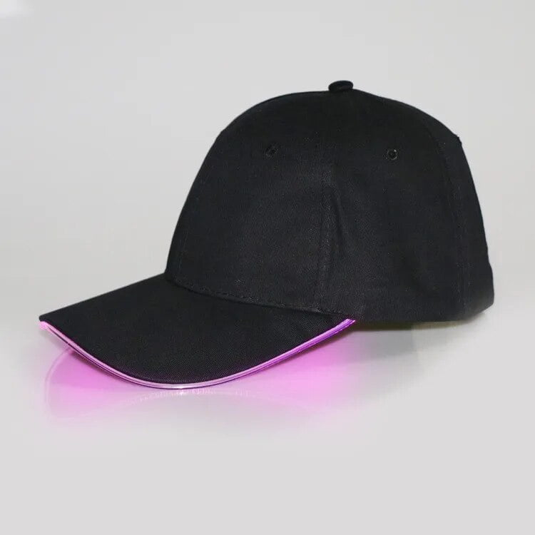 CHUNTIAN New LED Light Up Baseball Cap Glowing Adjustable Sun Hats For ...