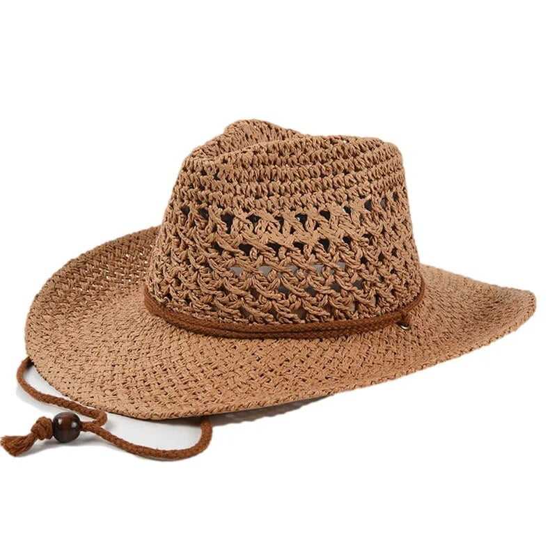 CHUNTIAN Panama Hat Summer Sun Hats for Women Man Hollow Out Beach ...