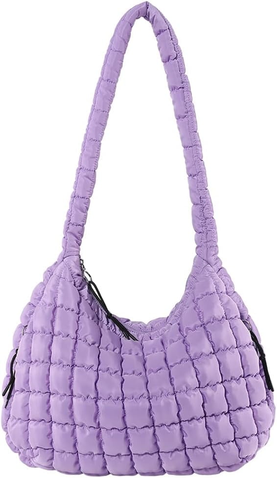 CHUNTIAN Quilted Tote Bag Puffer Bags for Women Large Quilted Bag ...