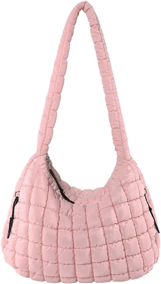 CHUNTIAN Quilted Tote Bag Puffer Bags for Women Large Quilted Bag ...