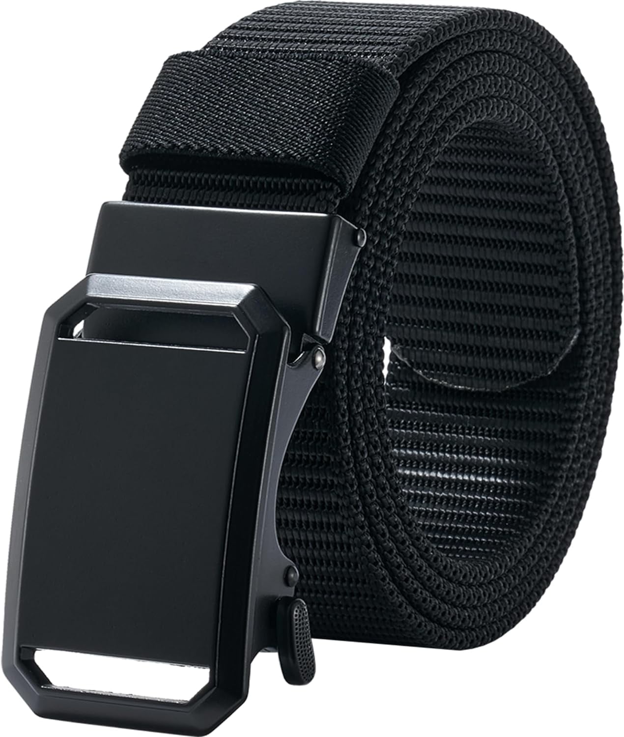 CHUNTIAN Ratchet Belts for Men - Mens Fashion Belt Nylon Fabric 1 3/8 ...