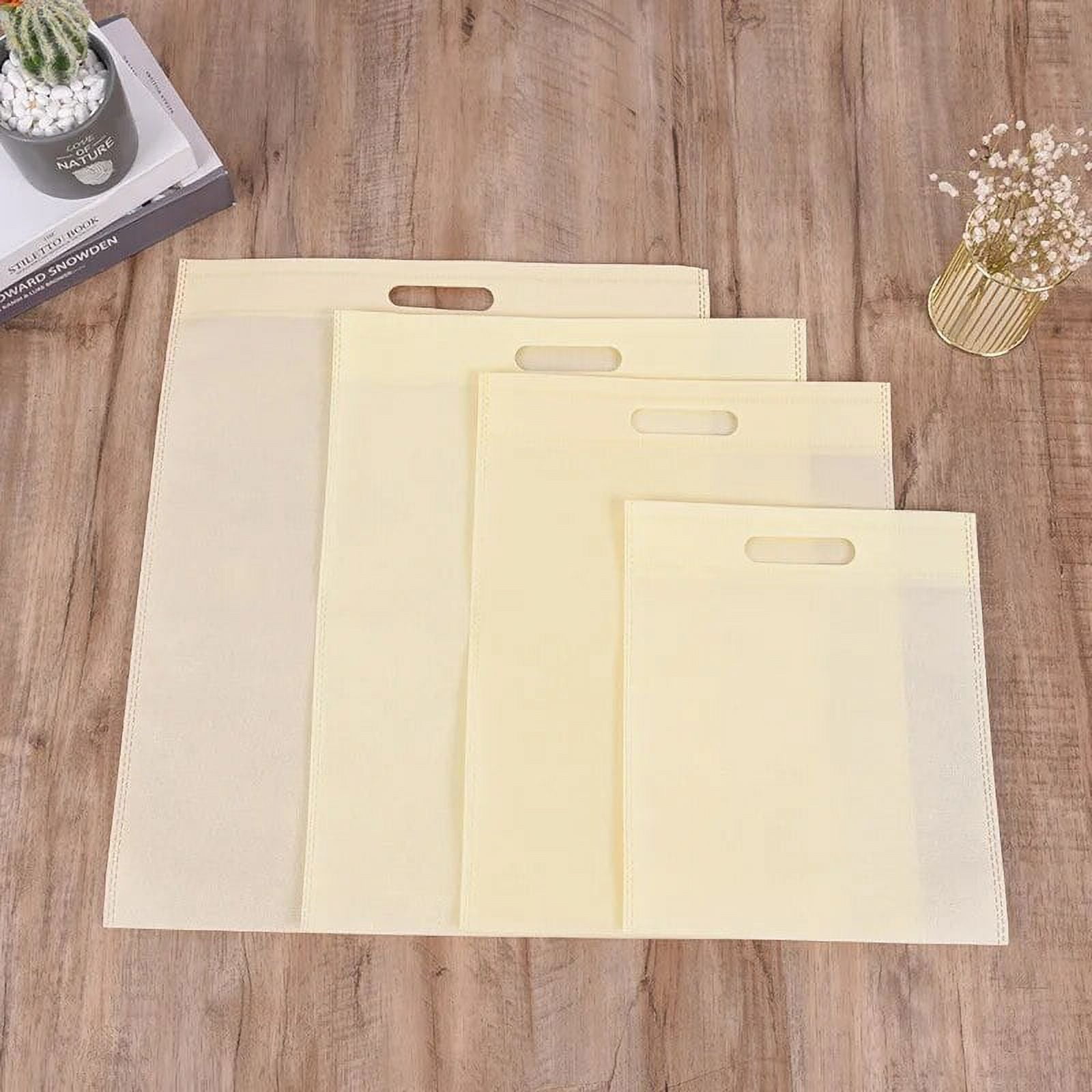 CHUNTIAN StoBag 10pcs Non Woven Shopping Tote Bags Reusable Fabric ...