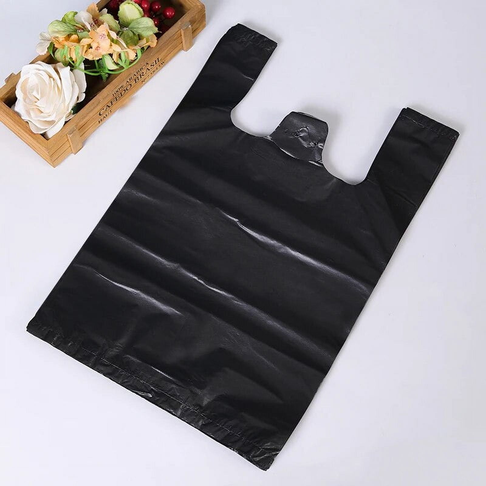 CHUNTIAN StoBag 500Gram/Lot Black Garbage Bags Plastic Vest Handle ...