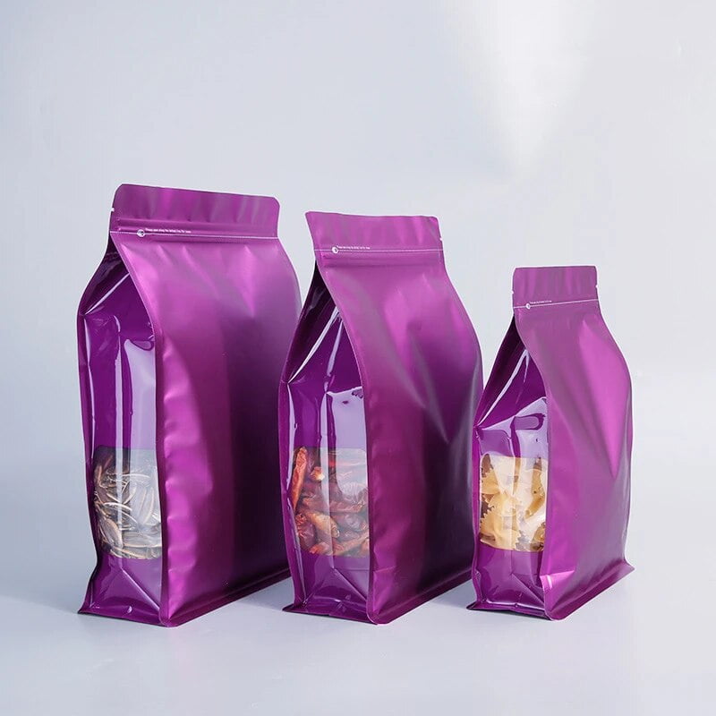 CHUNTIAN StoBag 50pcs Food Packaging Ziplock Bags Aluminum Foil Stand ...