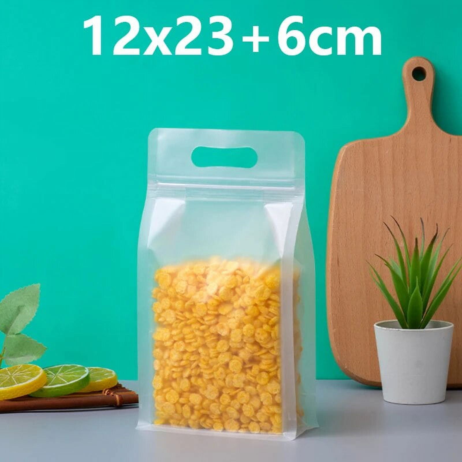 CHUNTIAN StoBag 50pcs Food Packaging Ziplock Bags with Handle ...