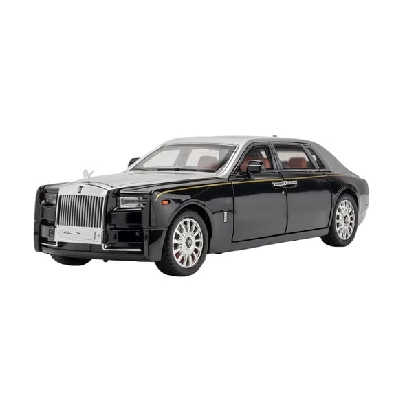 CHUNYAN 1:18 Rolls-Royce Phantom Car Model, Alloy Pullback Toy Sound ...