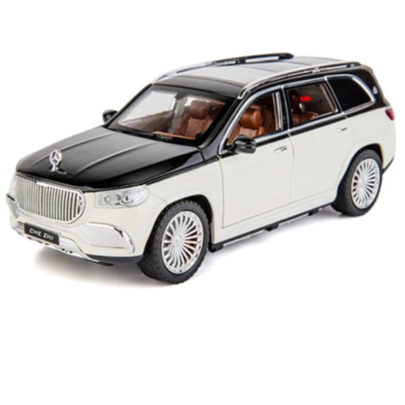 CHUNYAN 1:24 Maybach GLS600 alloy luxury car model cast metal toy car ...
