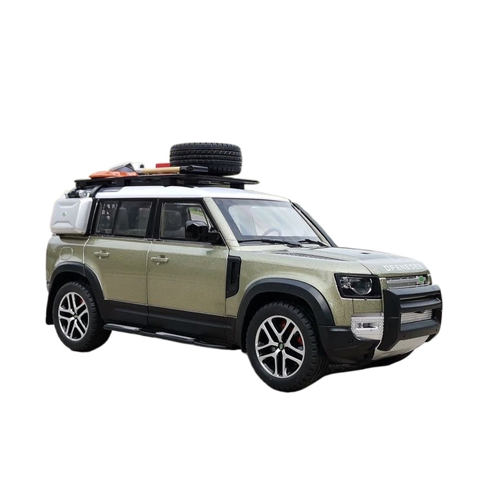 CHUNYAN 1/24 Range Rover Defender Alloy Car Model Diecast Metal Toy Off ...