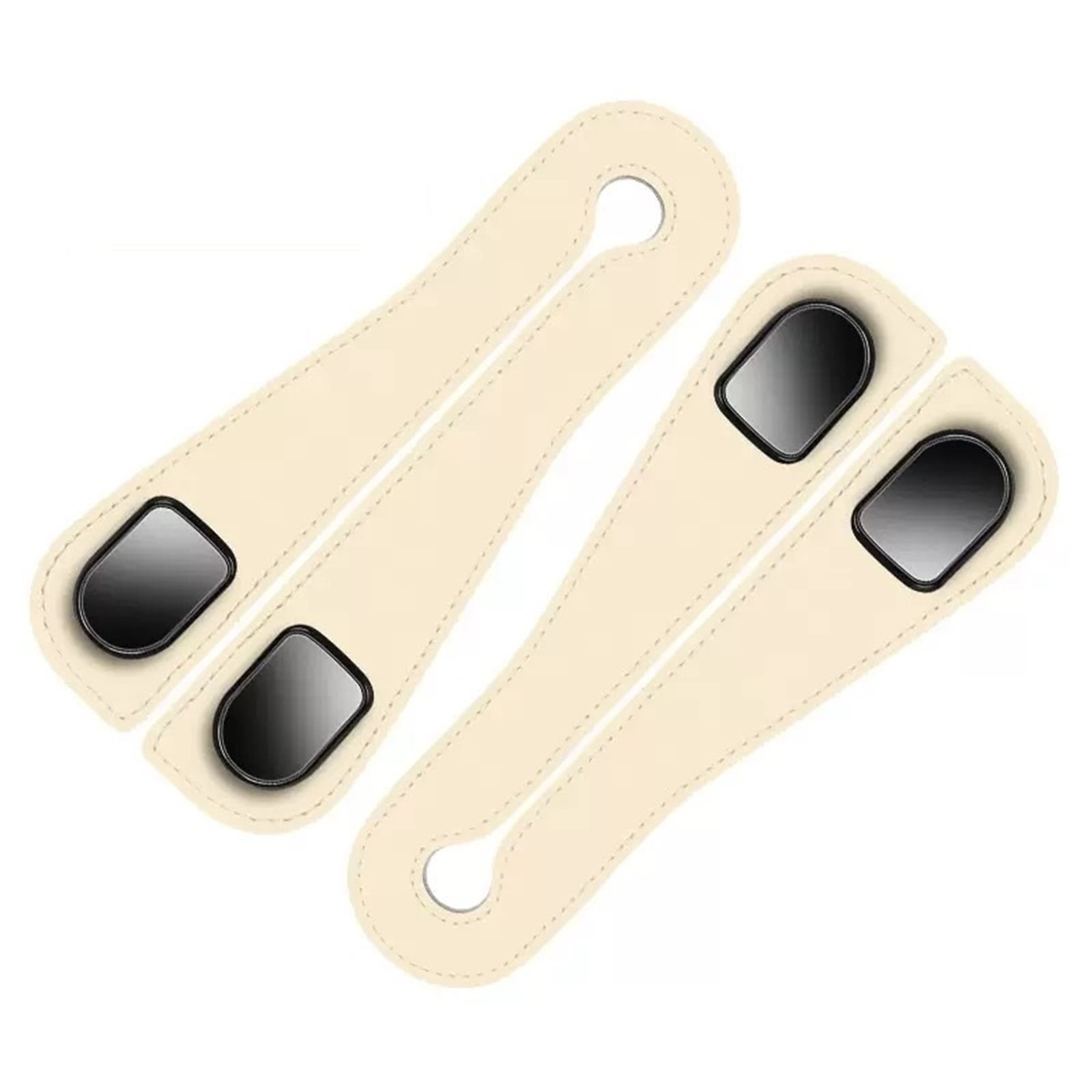 CHUNYAN 2 pcs car seat hooks, leather car headrest hooks, car seat back ...