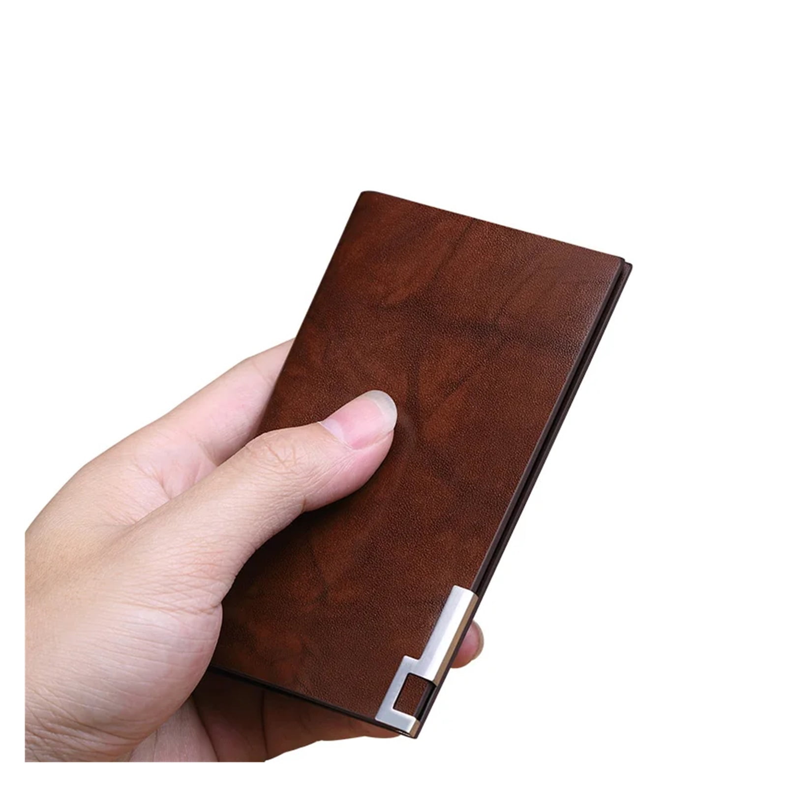 CHUNYAN 2025 New Men's Wallet Ultra thin 100% Genuine Leather Mini Card ...