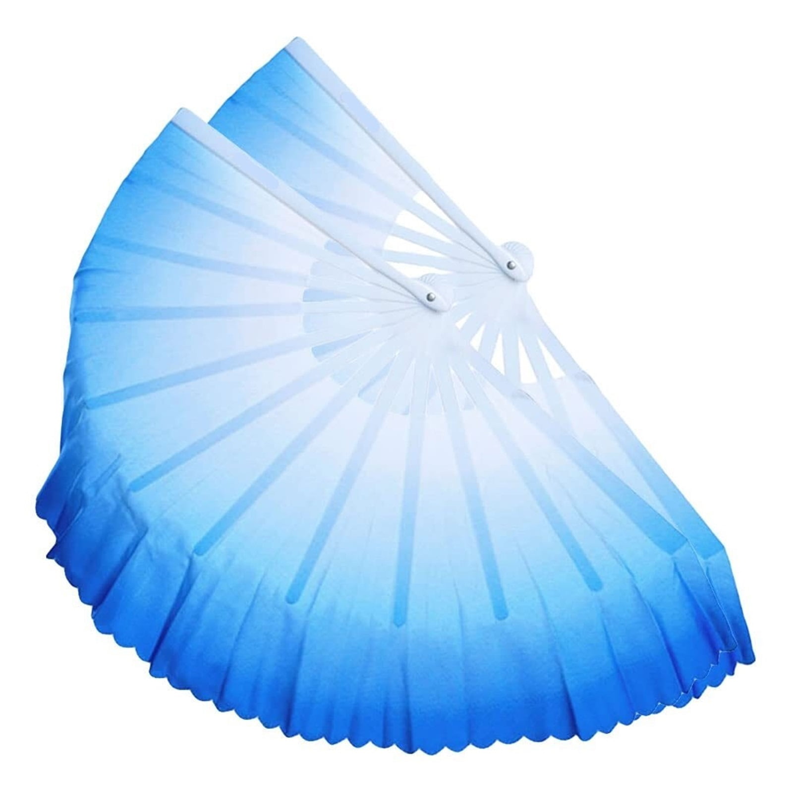 CHUNYAN 2Pcs dance fans, traditional Tai Chi fan, elegant Tai Chi Kung ...