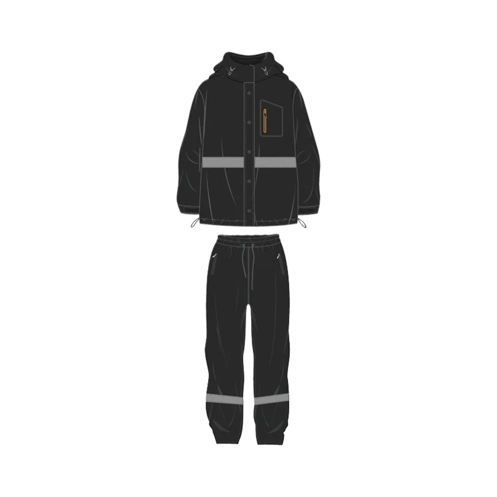 CHUNYAN Anti-static raincoat rain pants suit, suitable for gas stations ...