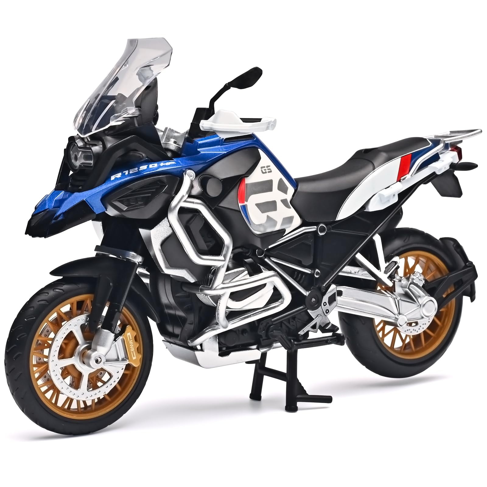 CHUNYAN Boy Diecast Motorcycle Model Kit 1/12 Scale R1250 GS ADV Model ...