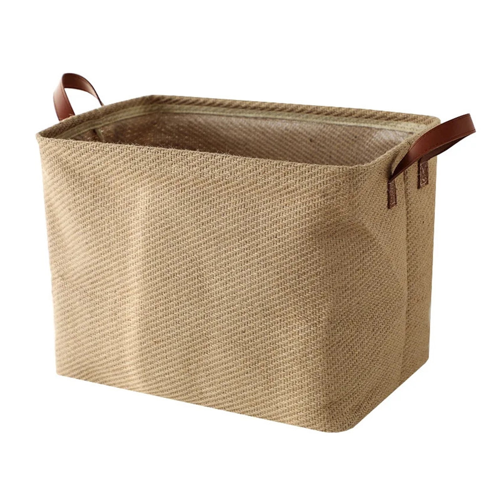 CHUNYAN Cotton Rope Storage Basket, Grass Weaving, Magazine Storage Box ...