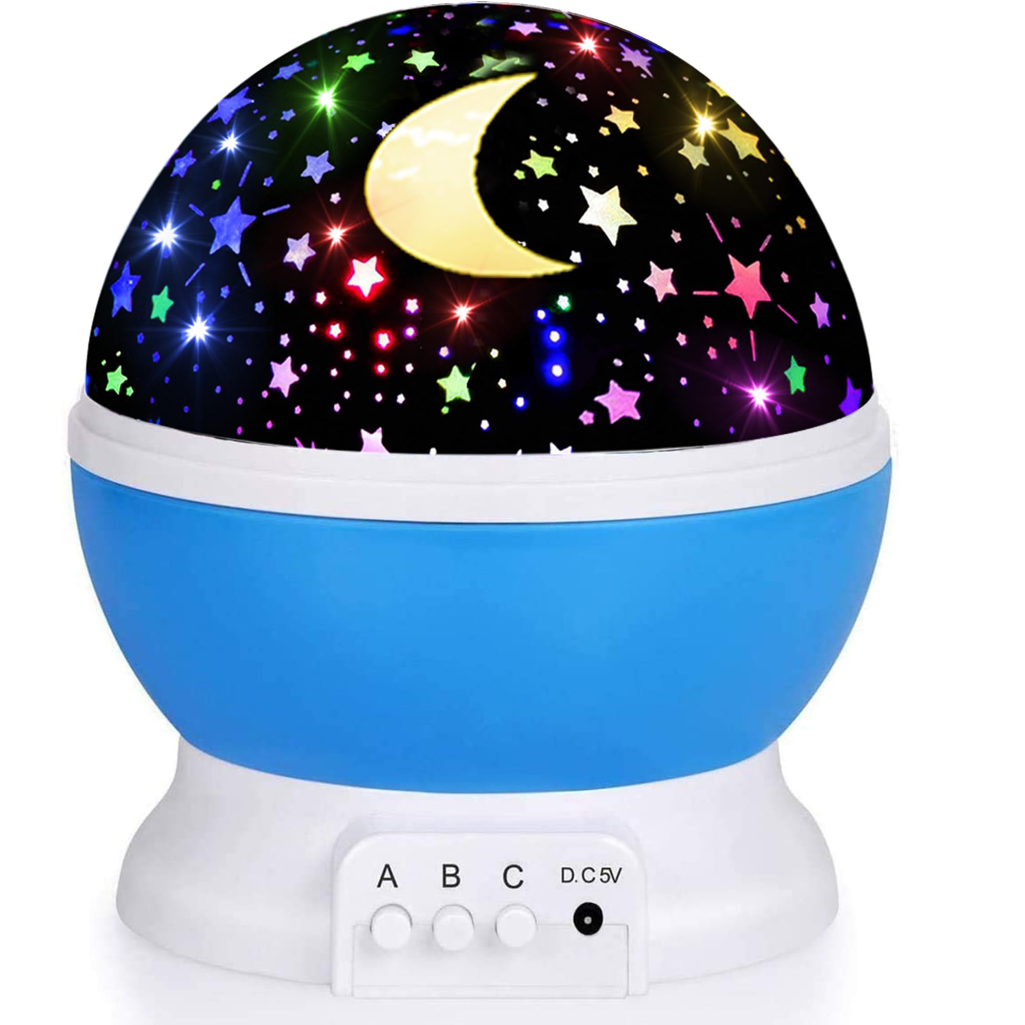 CHUNYAN Dreamy Starry Sky Light Colorful Night Light LED Romantic ...