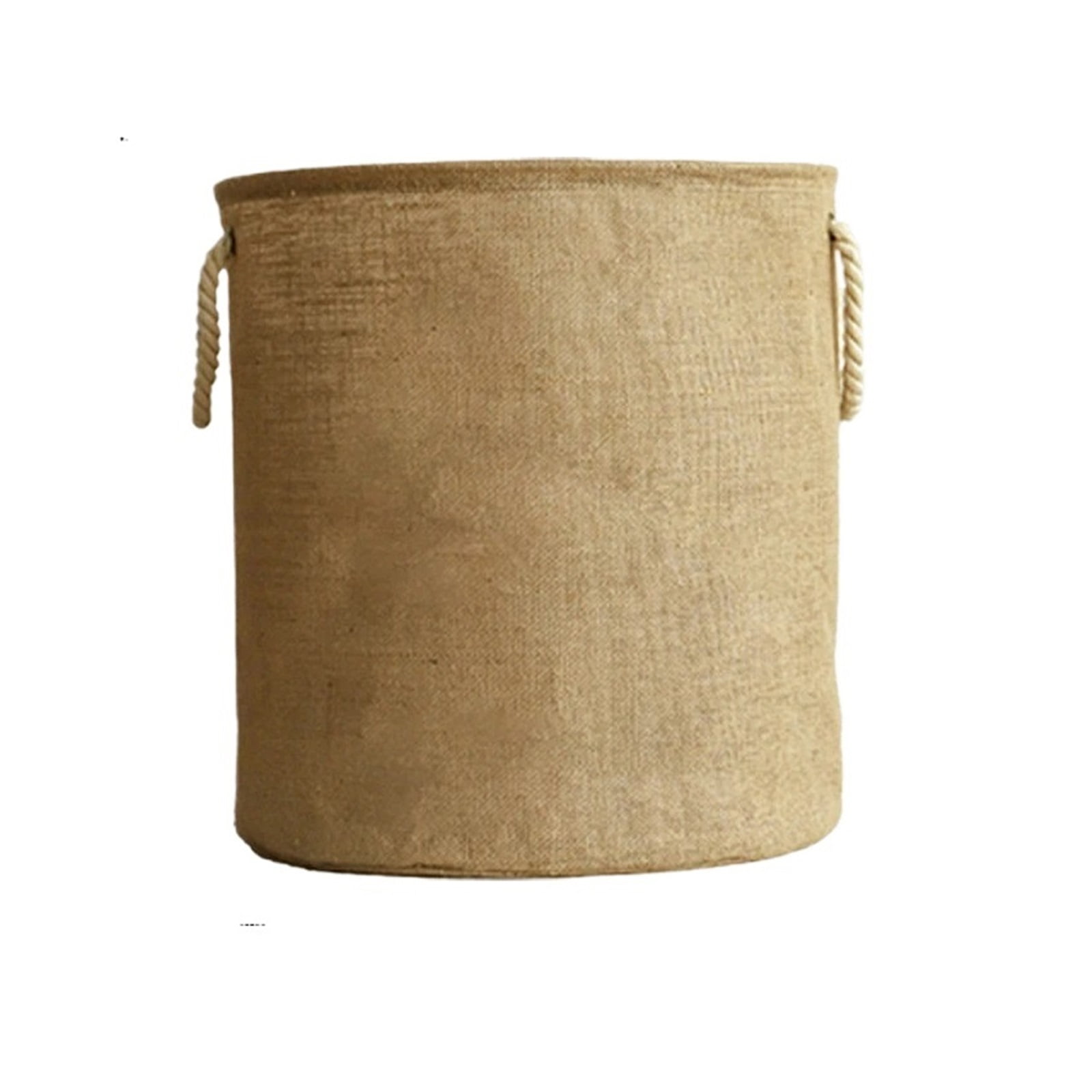 CHUNYAN Foldable Laundry Basket Storage Cotton Linen Laundry Hamper ...