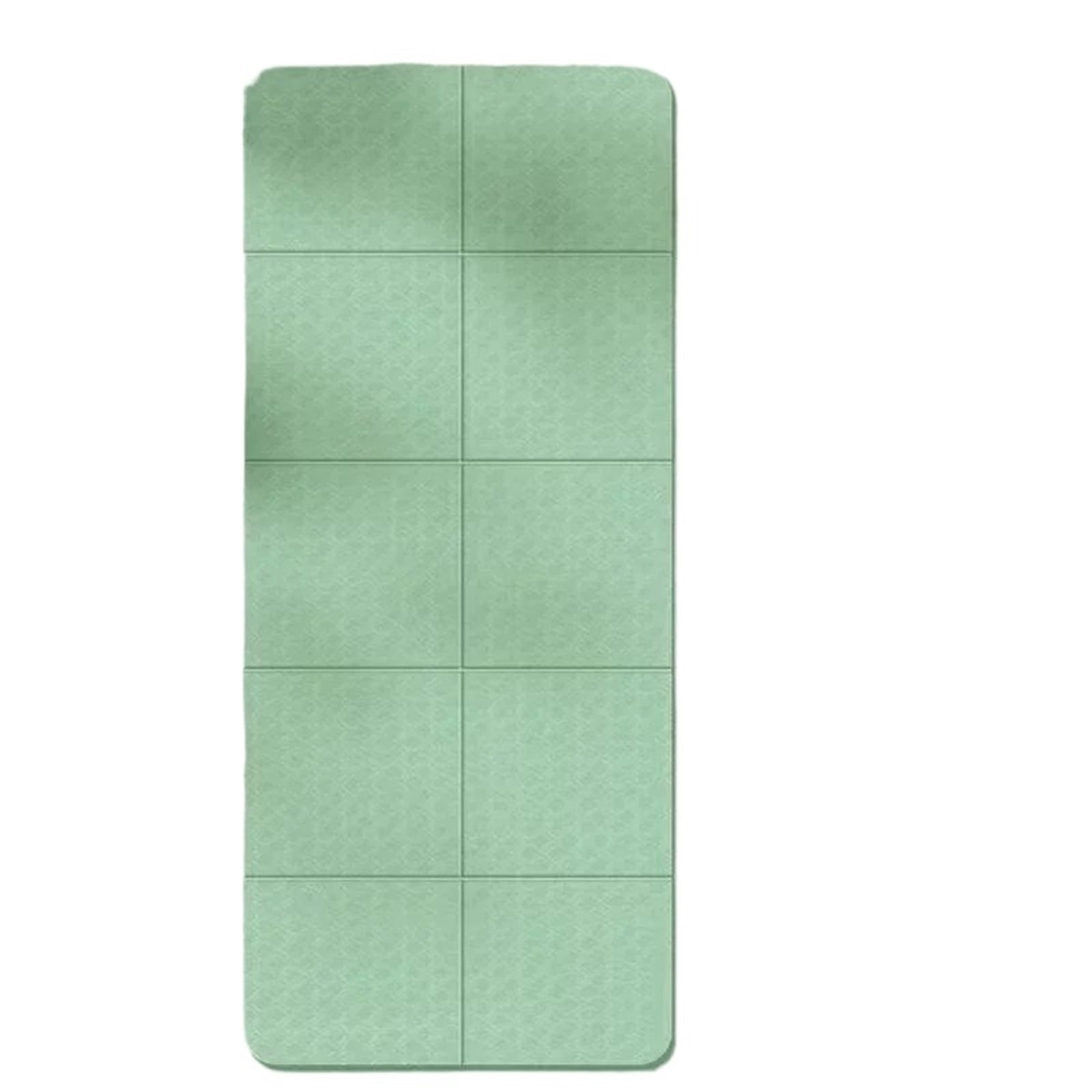 CHUNYAN Foldable Yoga Mat Eco Friendly Folding Travel Fitness Exercise ...