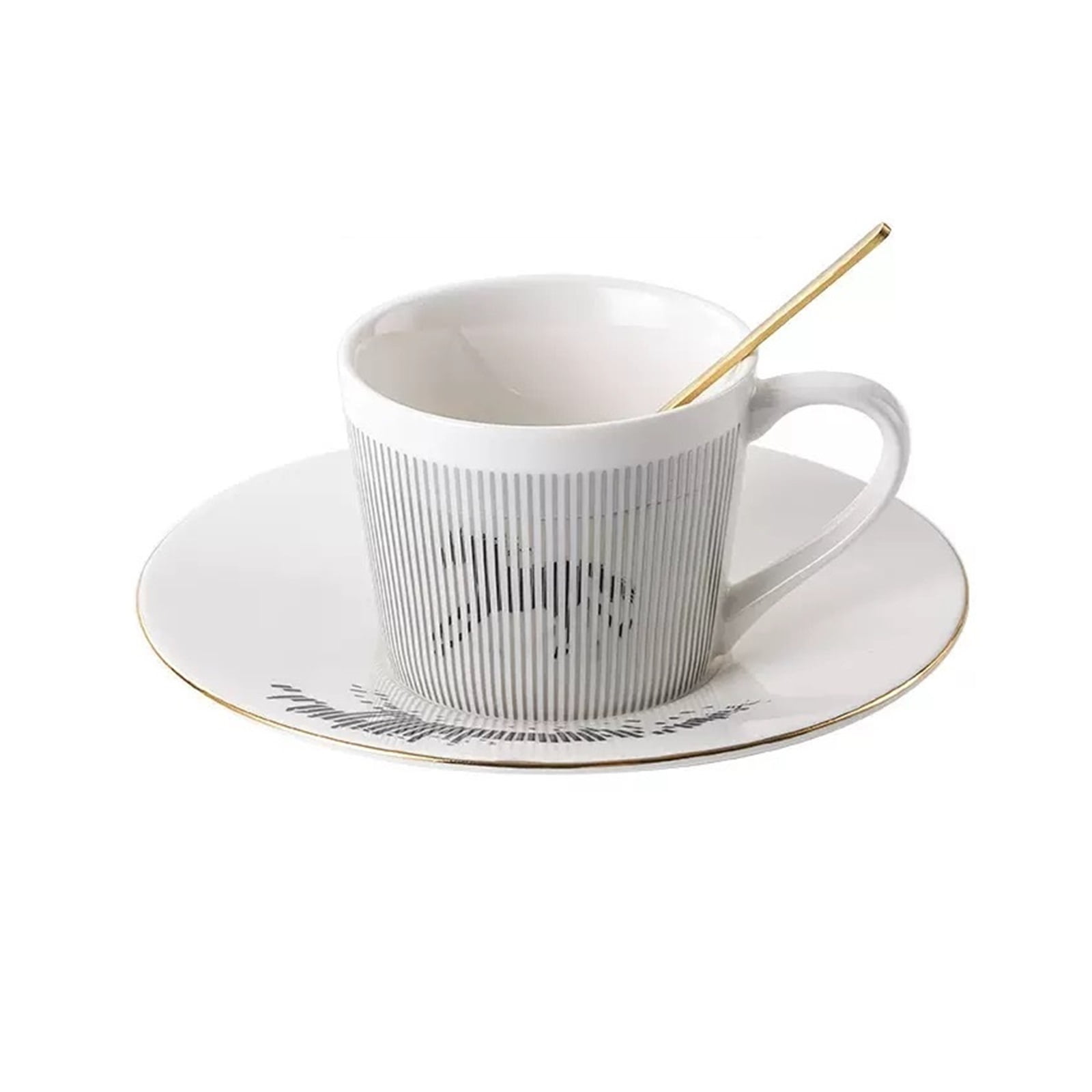 CHUNYAN Illusion Cups, Anamorphic Coffee Cup Set, Moving Reflection Mug ...