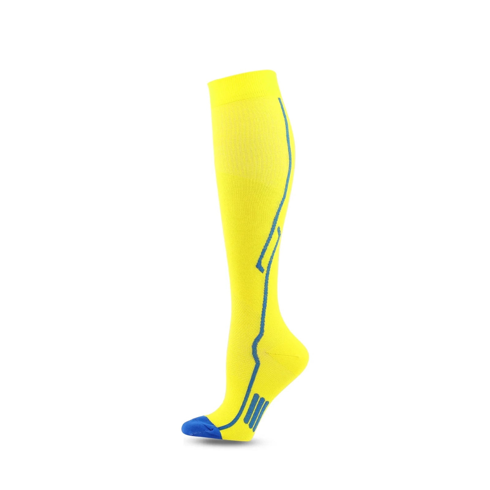 CHUNYAN Knee High Long Compression Socks Men Women, 20 - 30 MmHg for ...