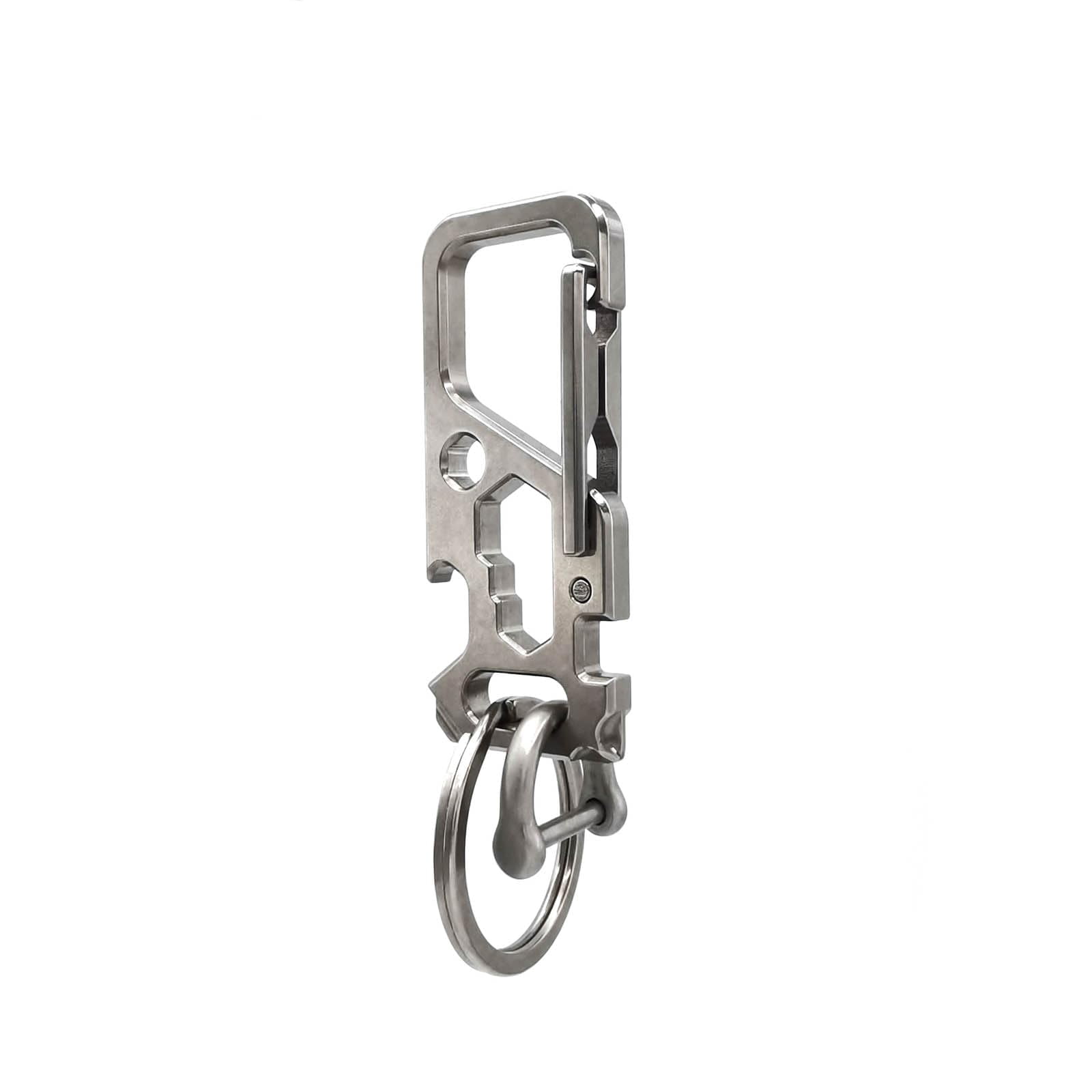 CHUNYAN Titanium Carabiner Clip,Carabiner for Keys,Multifunctional EDC ...