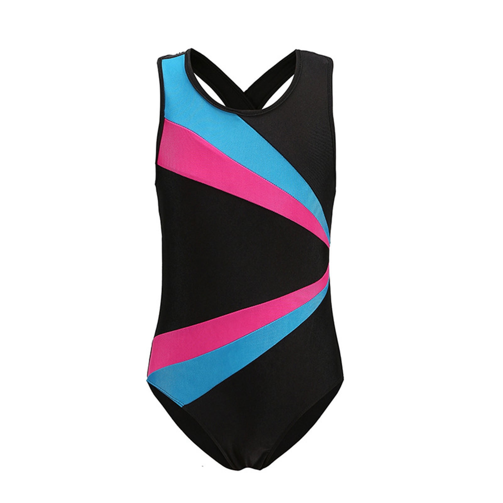 CHUOU Gymnastics Leotards for Girls Dance One Piece Colorful Dancewear ...