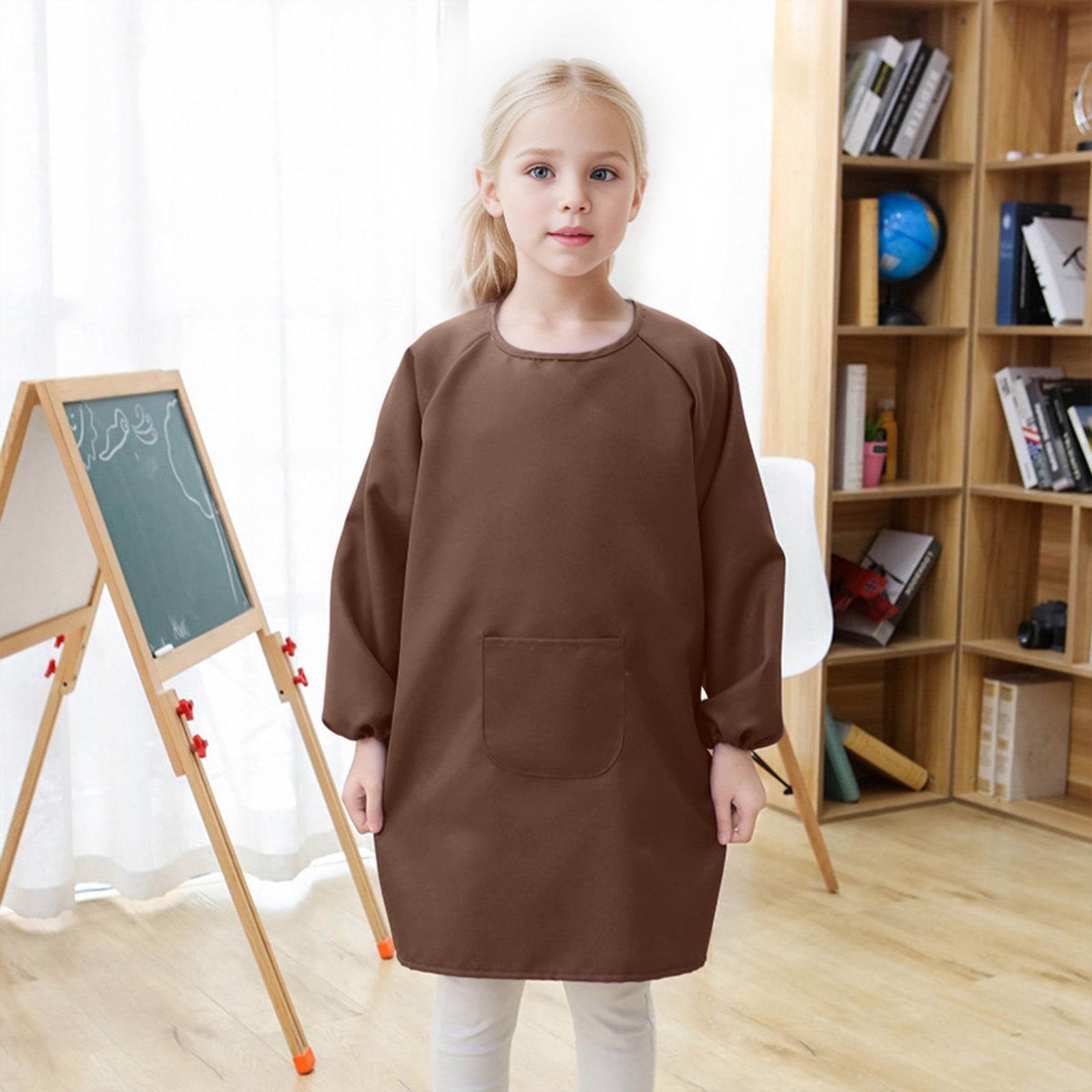 CHUOU Kids Art Smock Painting Artist Apron Waterproof Paint Smocks ...