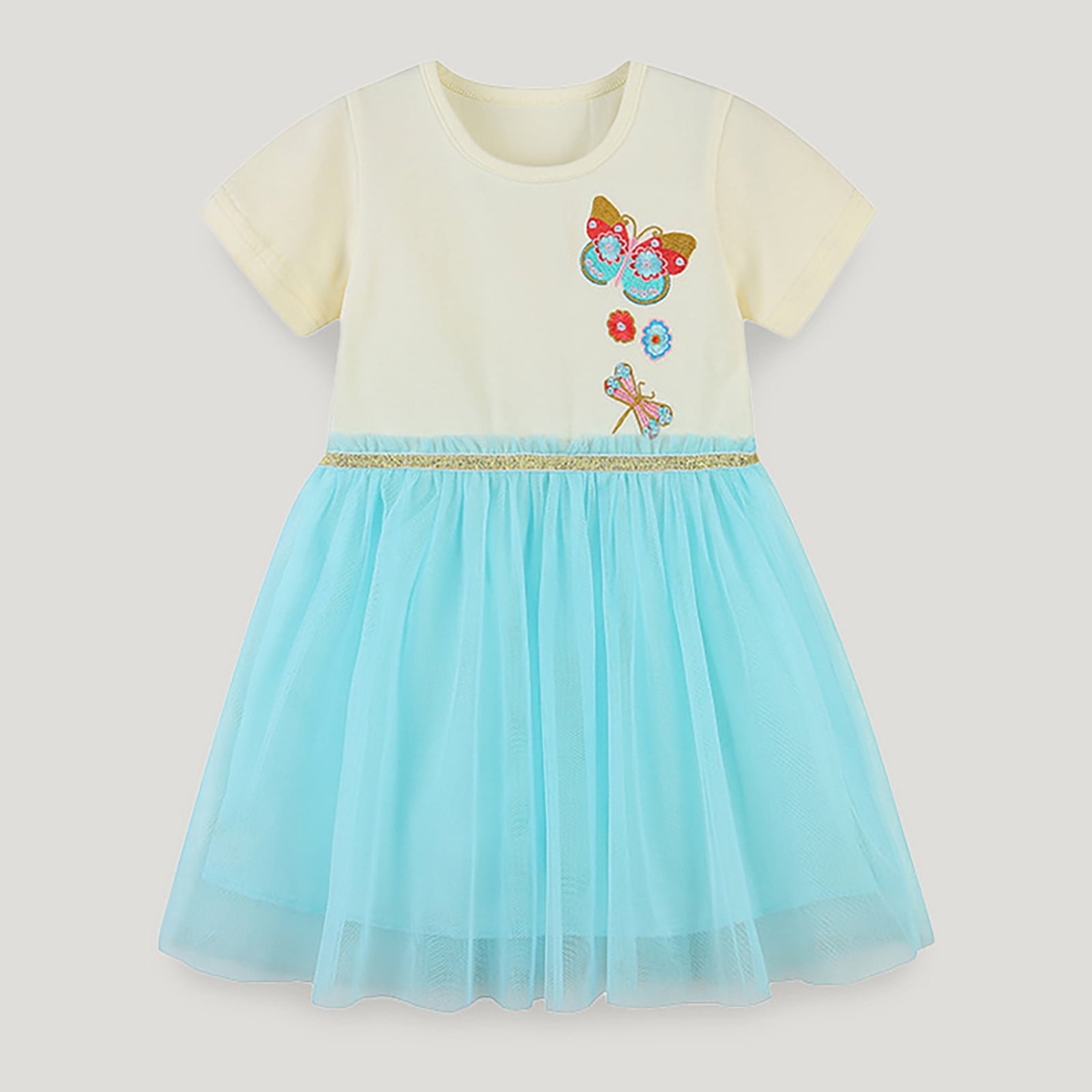 CHUOU Sparkly Girls Tutu Dress Princess Plain Cute - Walmart.com