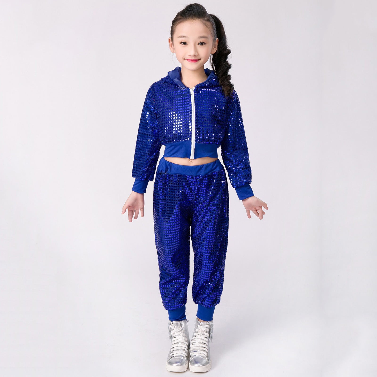 CHUOU Toddler Kids Boy Girl Clothes Sequin Glitter Party Carnival Gown ...