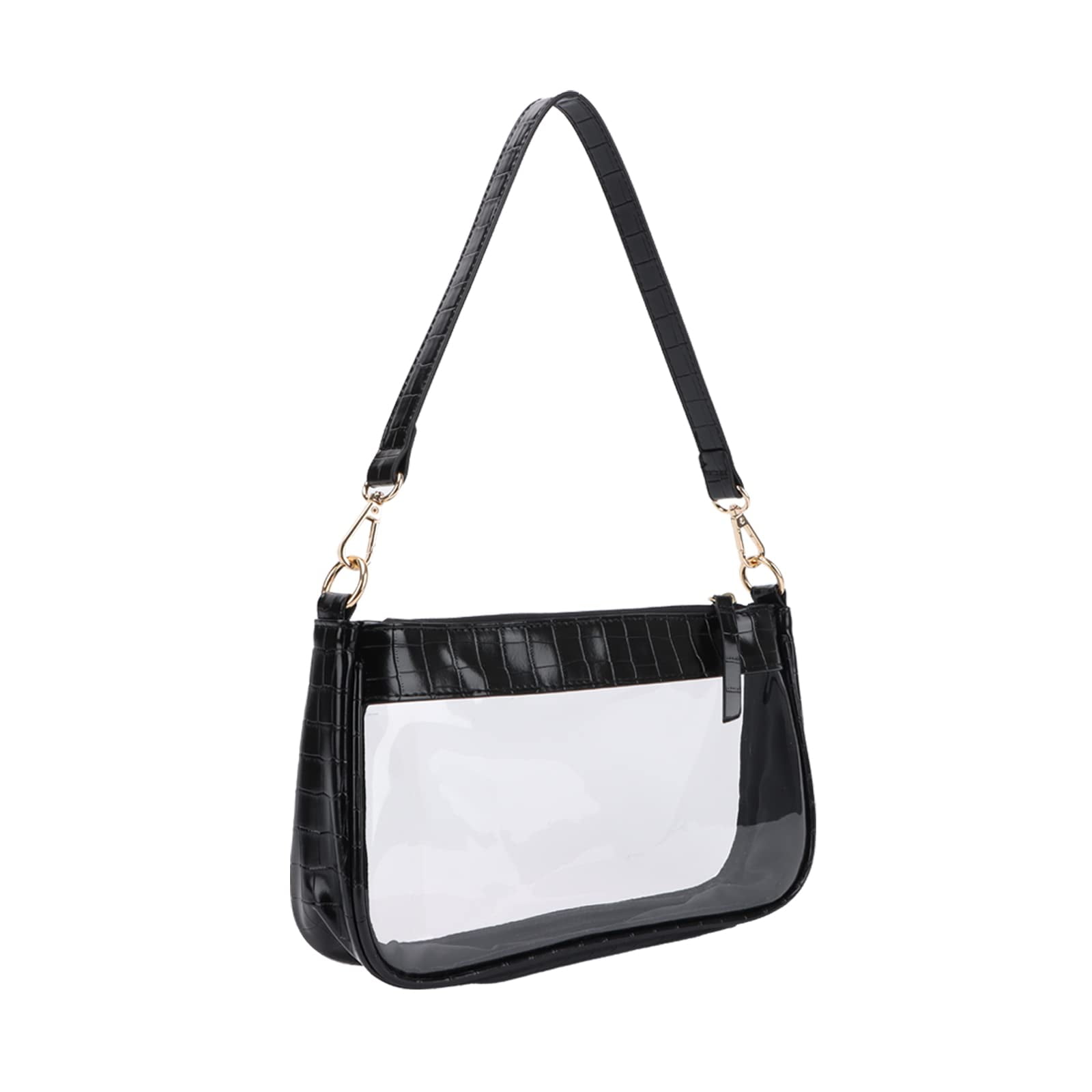CHUOZI Clear Shoulder Bag for Women Transparent PVC Stadium Approved ...