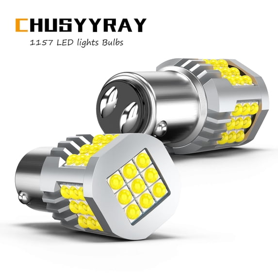 CHUSYYRAY 1157 LED Turn Signal Bulbs Light CANBUS Anti Hyper Flash ...