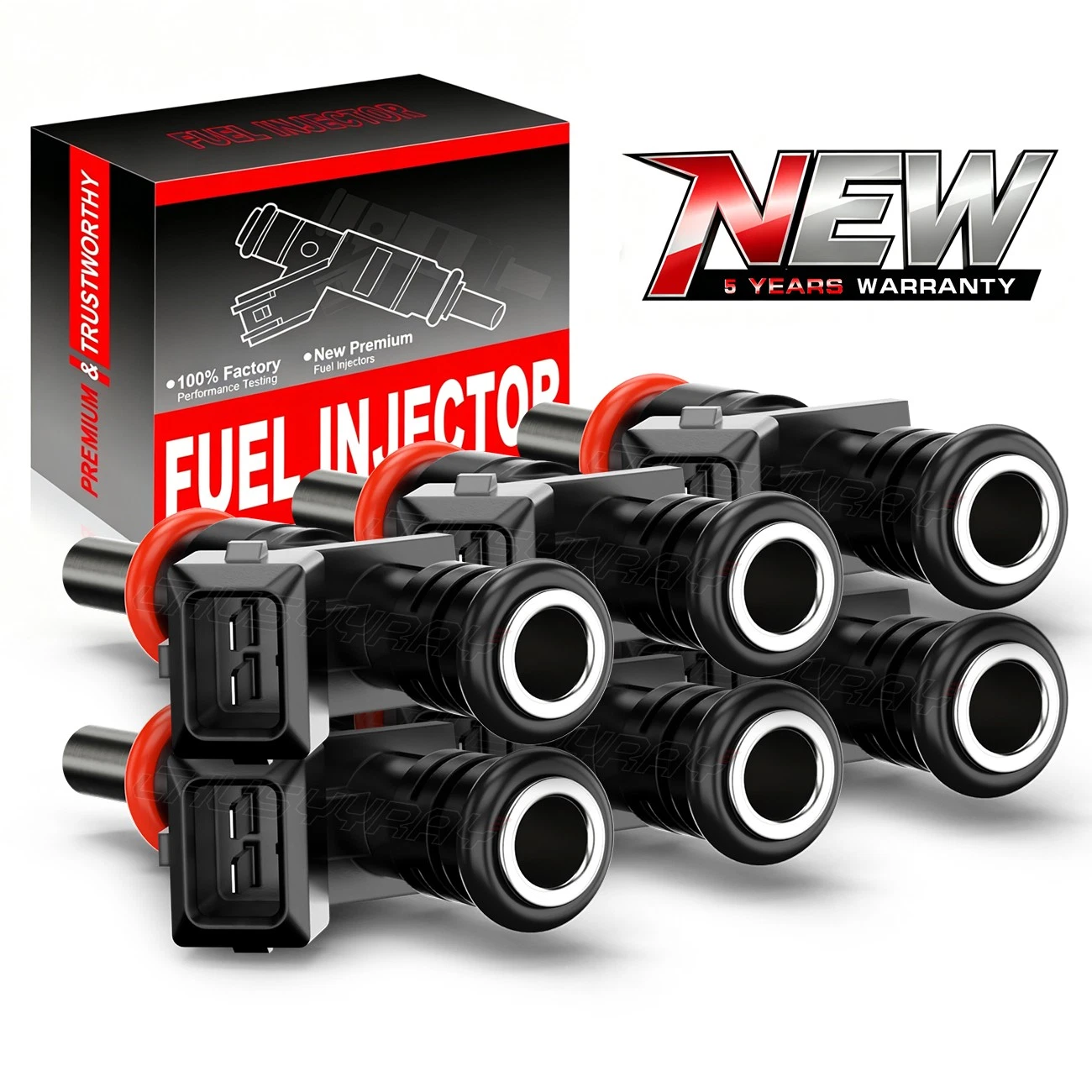 CHUSYYRAY 6 Fuel Injectors Set 7531634 for BMW 330i 3.0L 2006 - Walmart.com