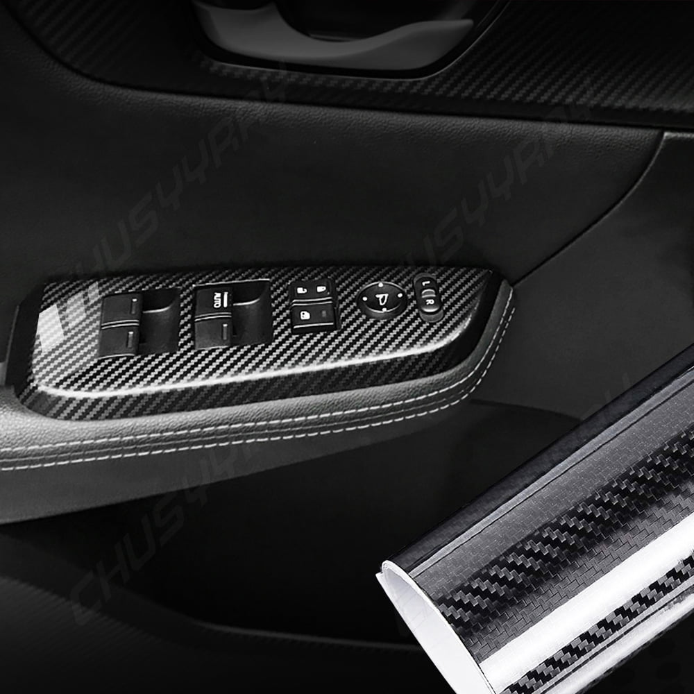 CHUSYYRAY 6D Carbon Fiber Vinyl Film Automotive Decals & Stickers ...