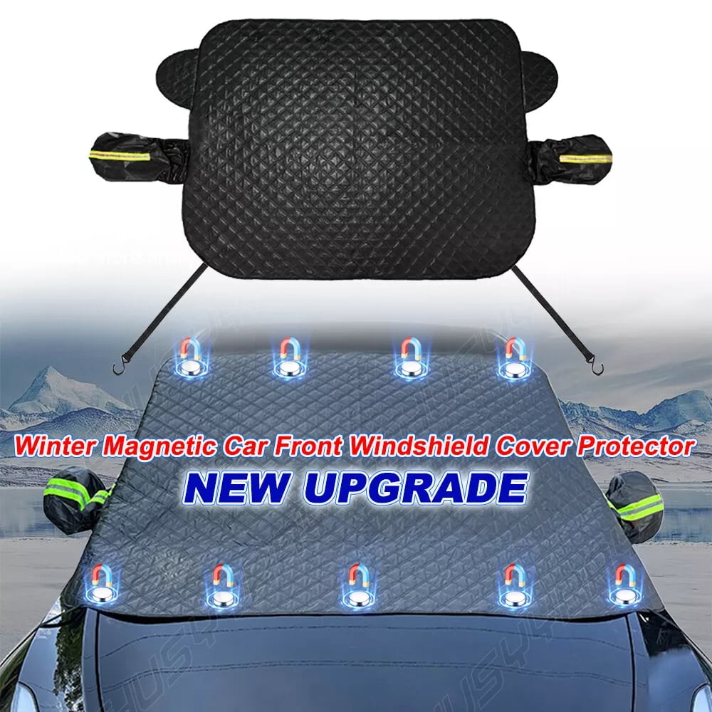 CHUSYYRAY Car Magnet Windshield Snow Protect Cover Ice Frost Sun Shield ...