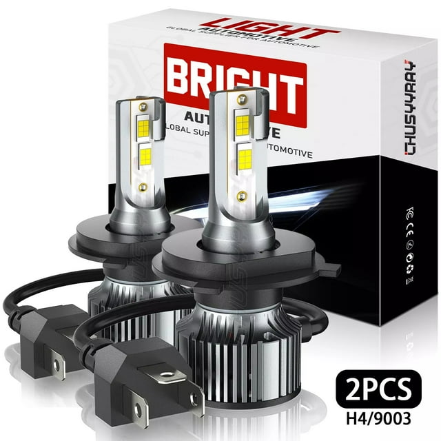 CHUSYYRAY For Hyundai Accent Hatchback 1.6L 2000-2021 H4/9003 LED Headlight High Low Beam Bulbs ...