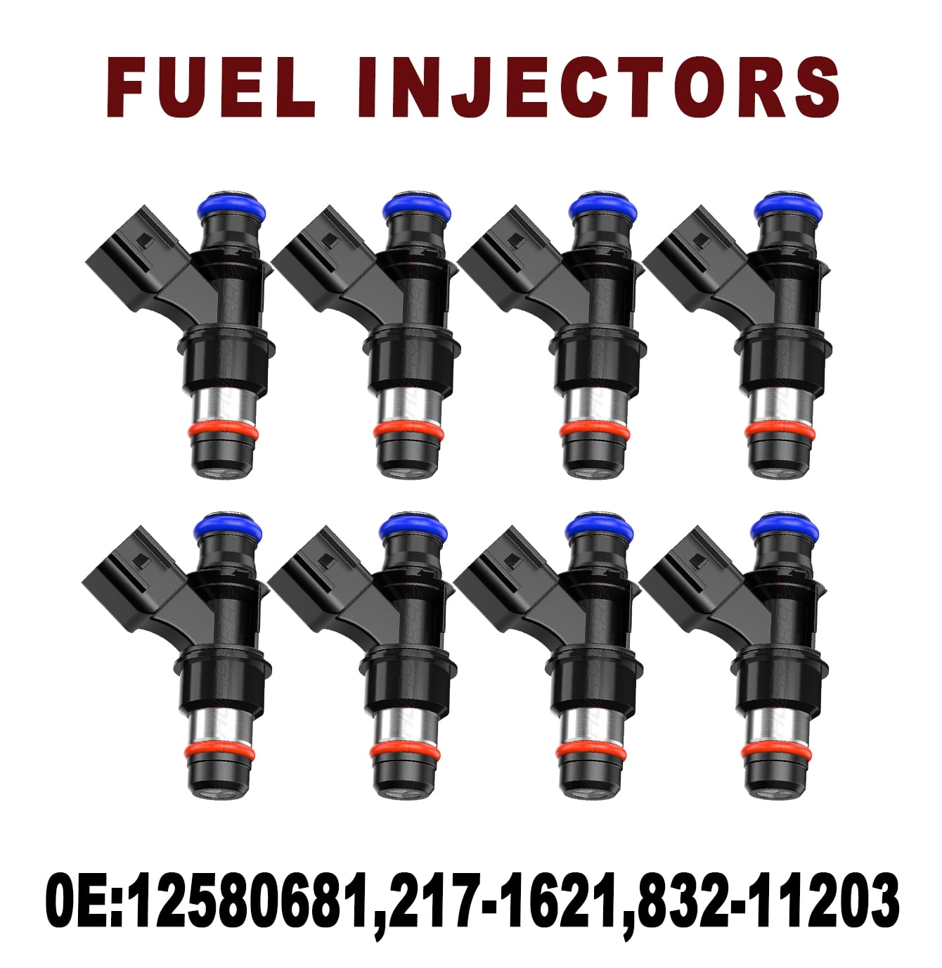 CHUSYYRAY Fuel Injectors 12580681 8pcs for Chevy Tahoe 6.2L V8 2009 ...