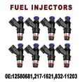 CHUSYYRAY Fuel Injectors 12580681 8pcs for Chevy Tahoe 6.2L V8 2009 ...
