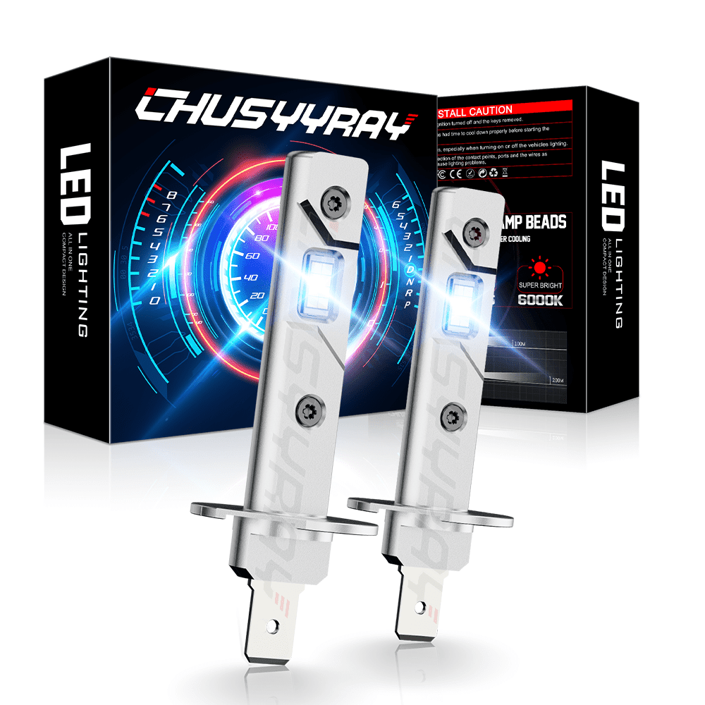 CHUSYYRAY H1 LED Headlight Low Beam Bulbs Compatible for Lexus LX470 ...