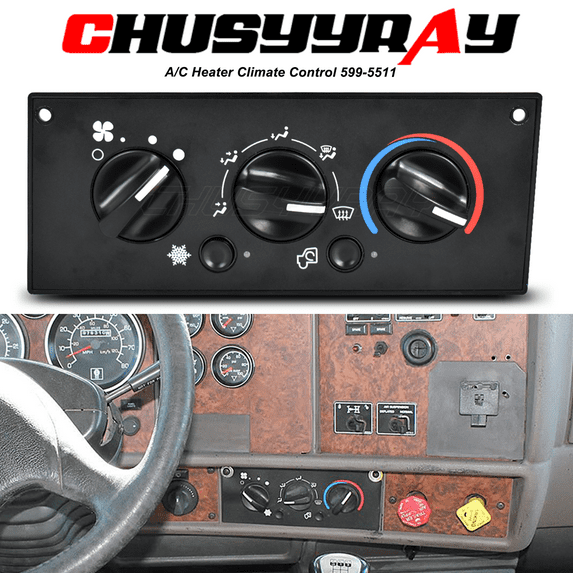 CHUSYYRAY Heavy Duty Climate Control Module Compatible for Kenworth ...