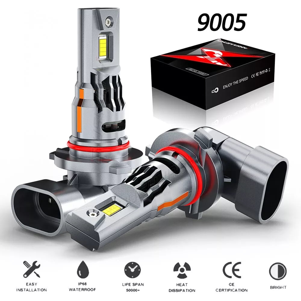 CHUSYYRAY for Nissan 300ZX 1990-1996 9005 LED Headlight High Beam Bulbs ...