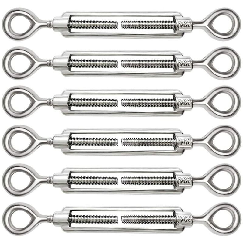 CHXIN Cage Tensioner,6 Pieces M5 Cable Tensioner Adjustable 304 ...