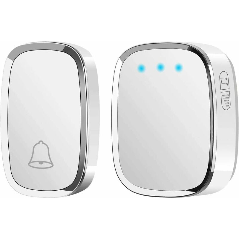 CHXIN Chime and Doorbell, Wireless Doorbell, Waterproof Door Bell with ...