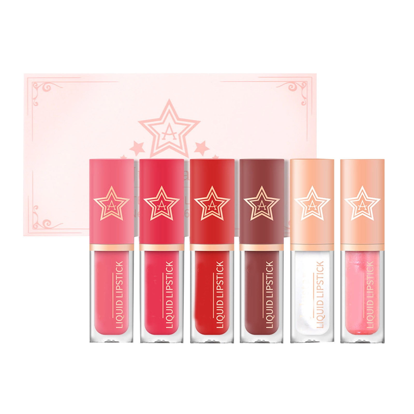 CHXonu 2.5ml X 6 Pcs Lip Stain Set Long Lasting And Non Transferable ...