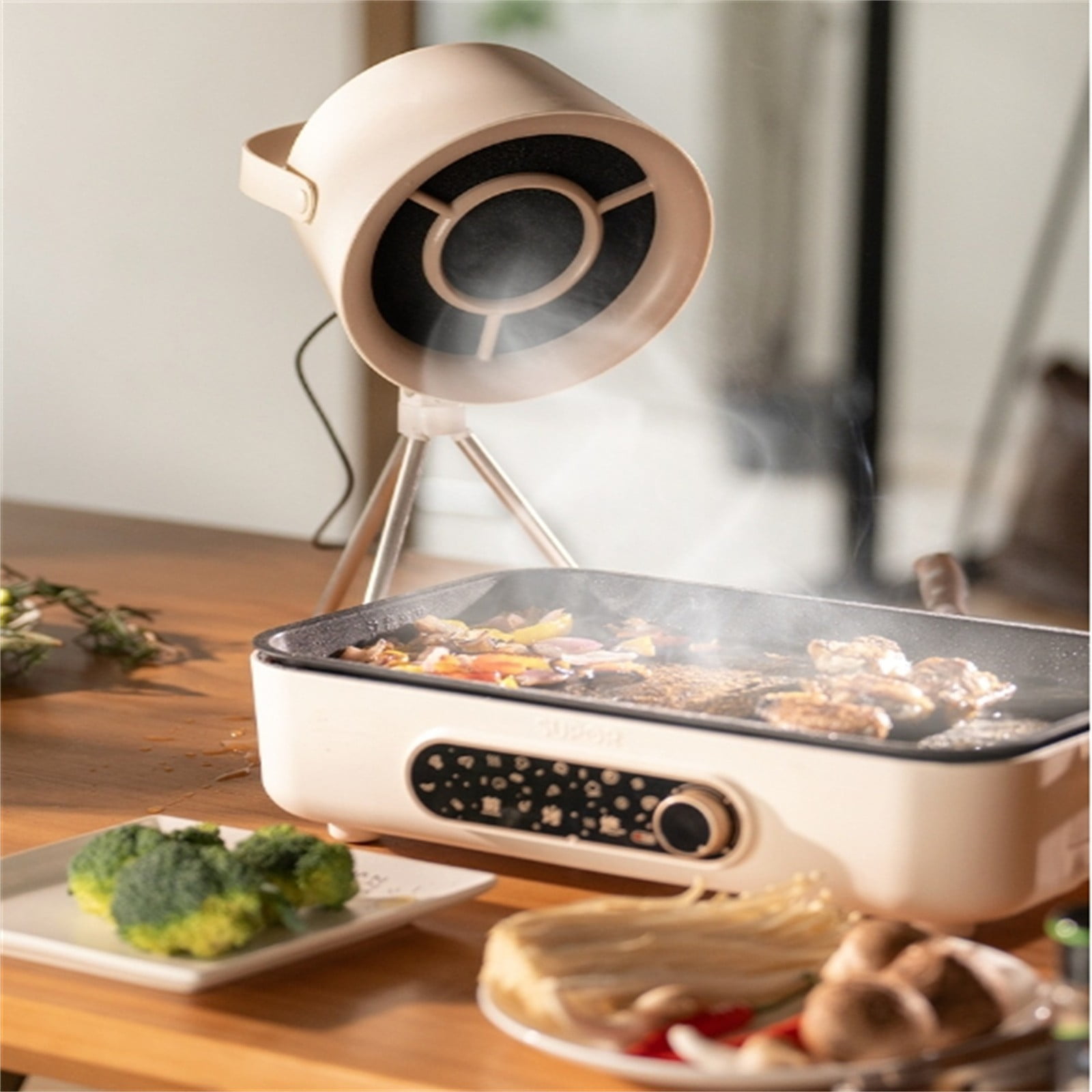 CHXonu Portable Range Hood Desktop Range Hood With 3 Speed Exhaust Fan ...